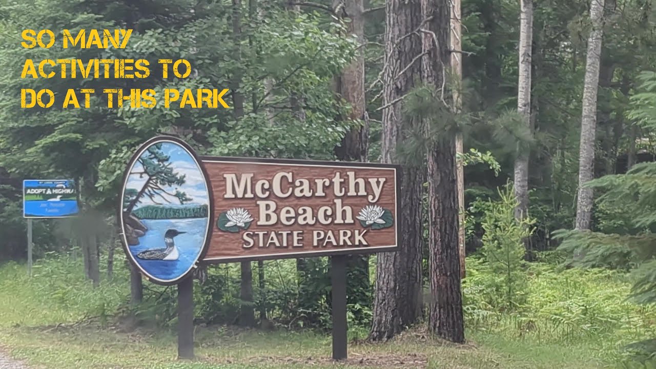 McCarthy Beach State Park Summer and Camping - YouTube
