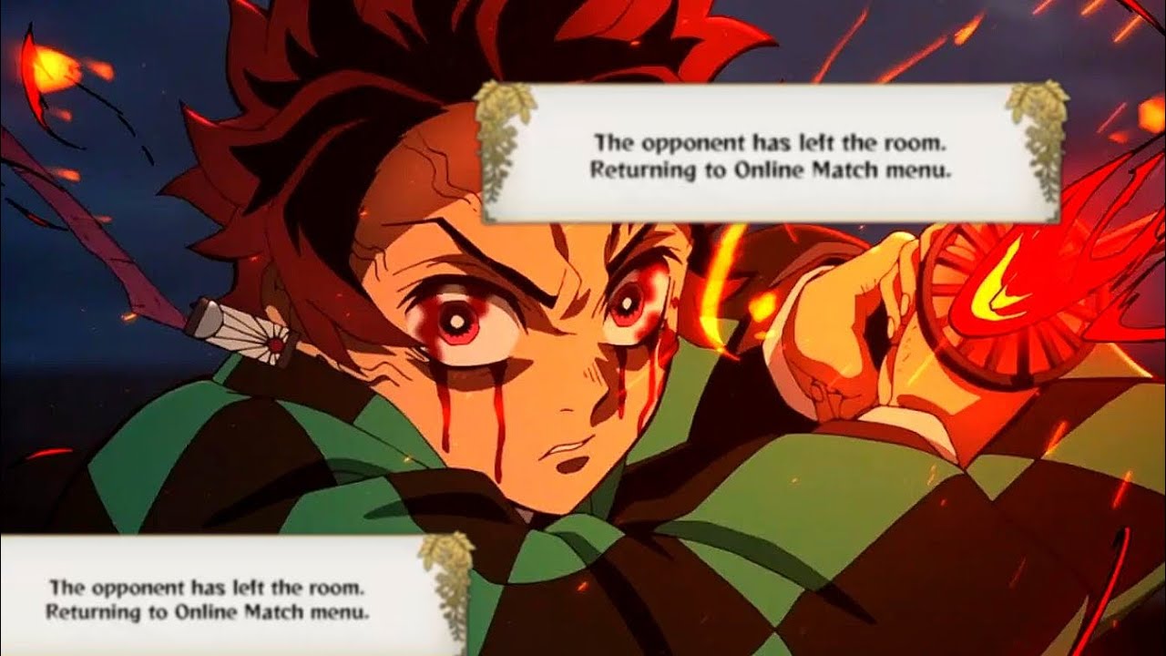BLOOD RAGE TANJIRO CAUSES RAGE QUITS! IN DEMON SLAYER ONLINE RANKED ...