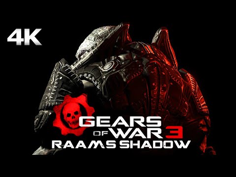 GEARS OF WAR 3: RAAM'S SHADOW All Cutscenes (Full Game Movie) 4K Ultra HD