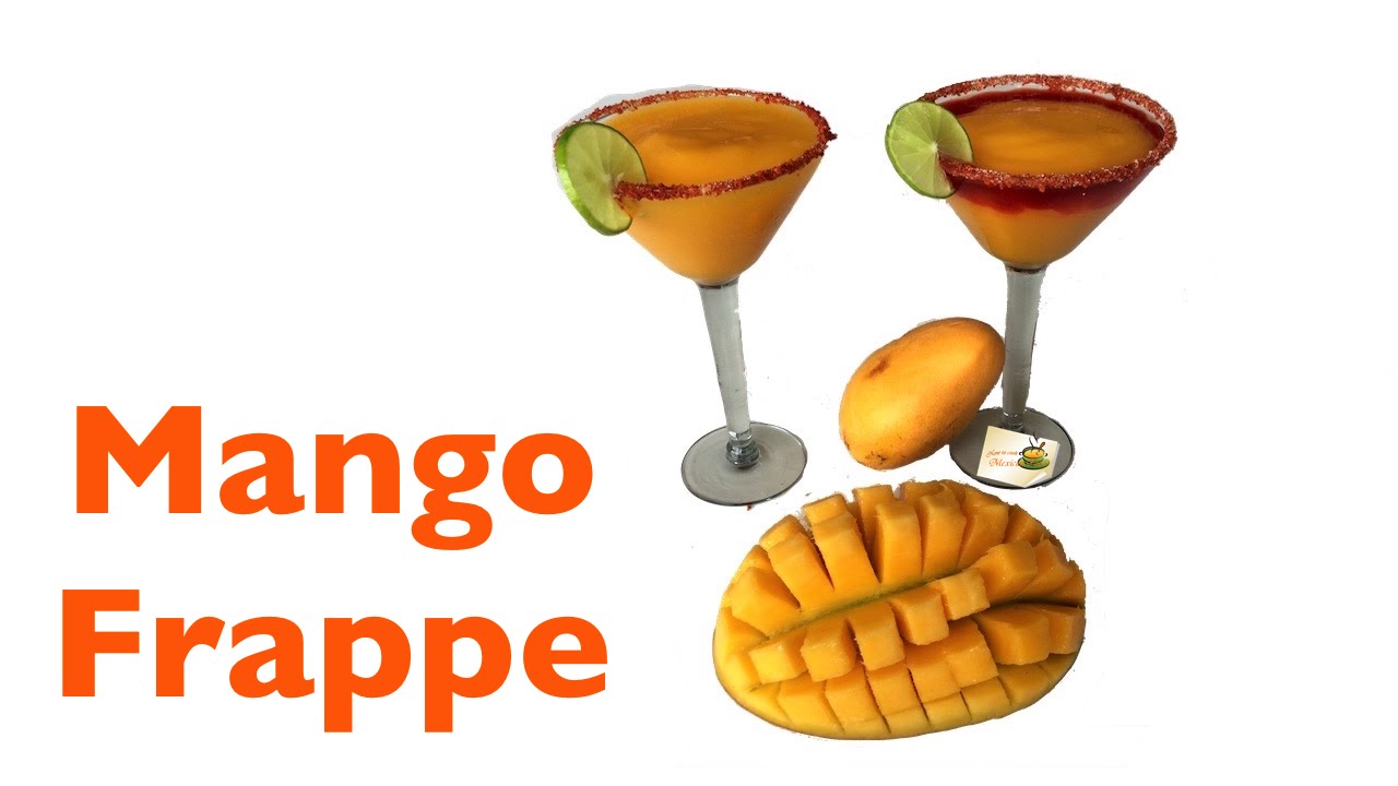 Mango frappe with chamoy recipe ( how to ) - YouTube
