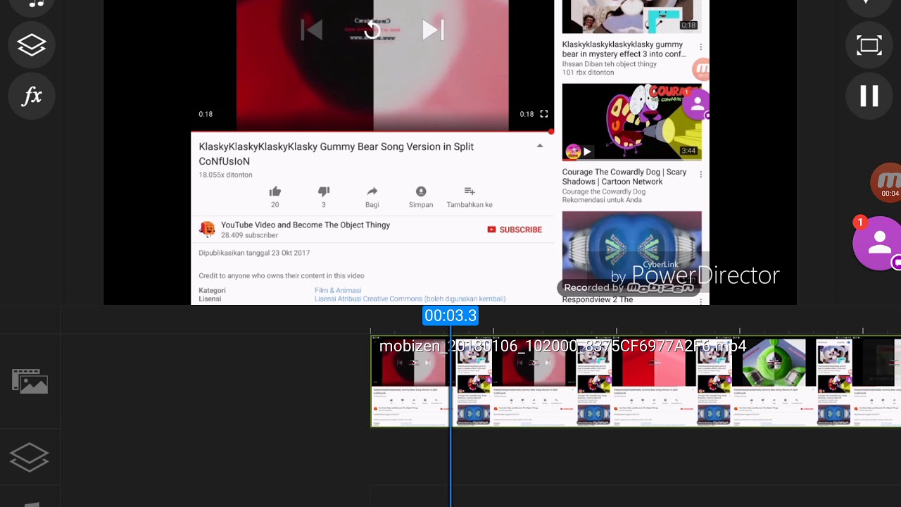 Klaskyklaskyklasky gummy bear song version in split confusion ...