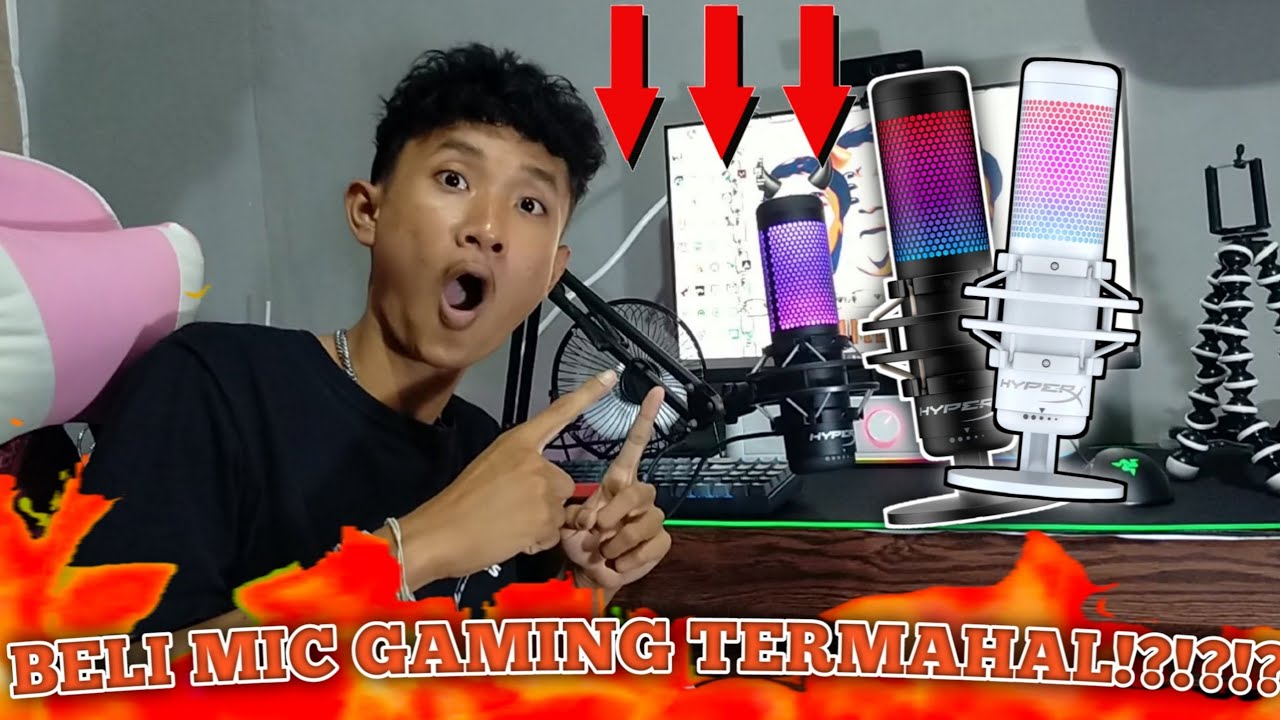 AKHIRNYA AKU PUNYA MIC TERMAHAL KELAS STREAMER NO 1 !!! - YouTube