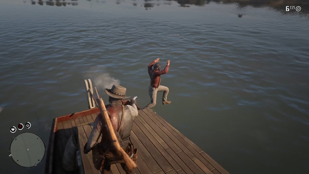 HOW TO STEAL A BIG BOAT IN RED DEAD REDEMPTION 2 - YouTube