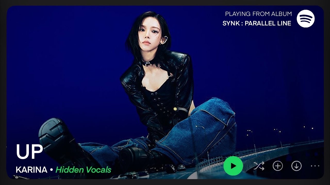 KARINA — UP (Instrumental with hidden background vocals) - YouTube