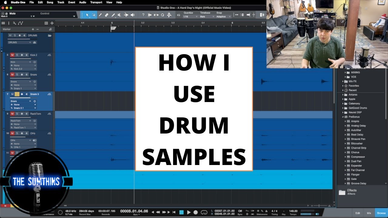 How I Use Drum Samples When Mixing (The Most Natural Drum Samples ...