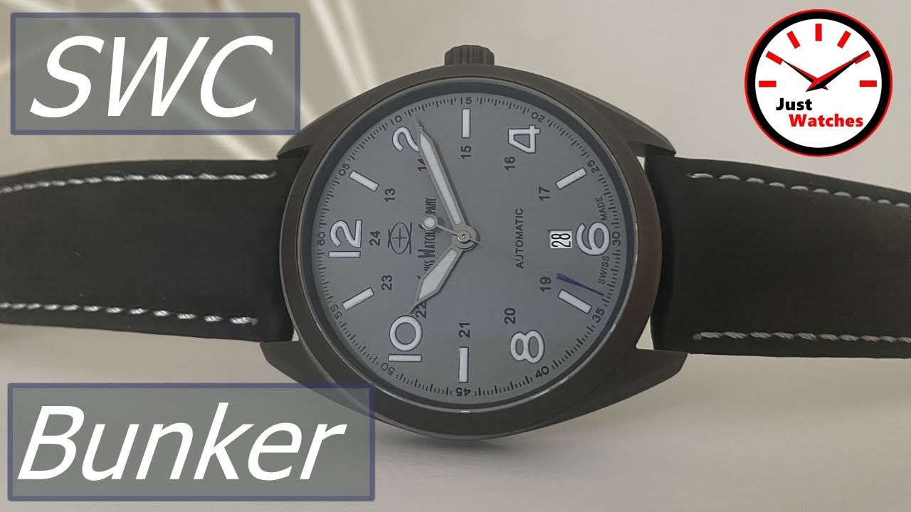 Swiss Watch Company Bunker Review - DLC Coated Titanium - YouTube