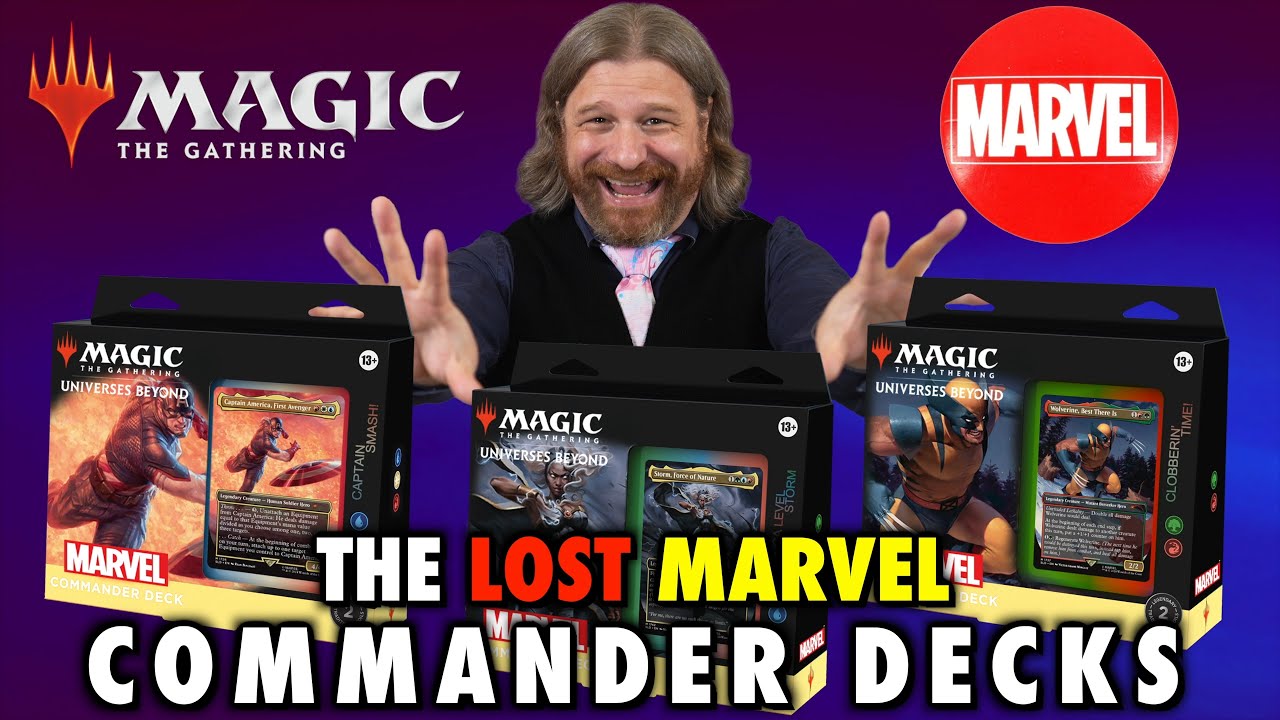Is It Worth It To Buy The Lost Marvel Commander Decks of Magic: The ...