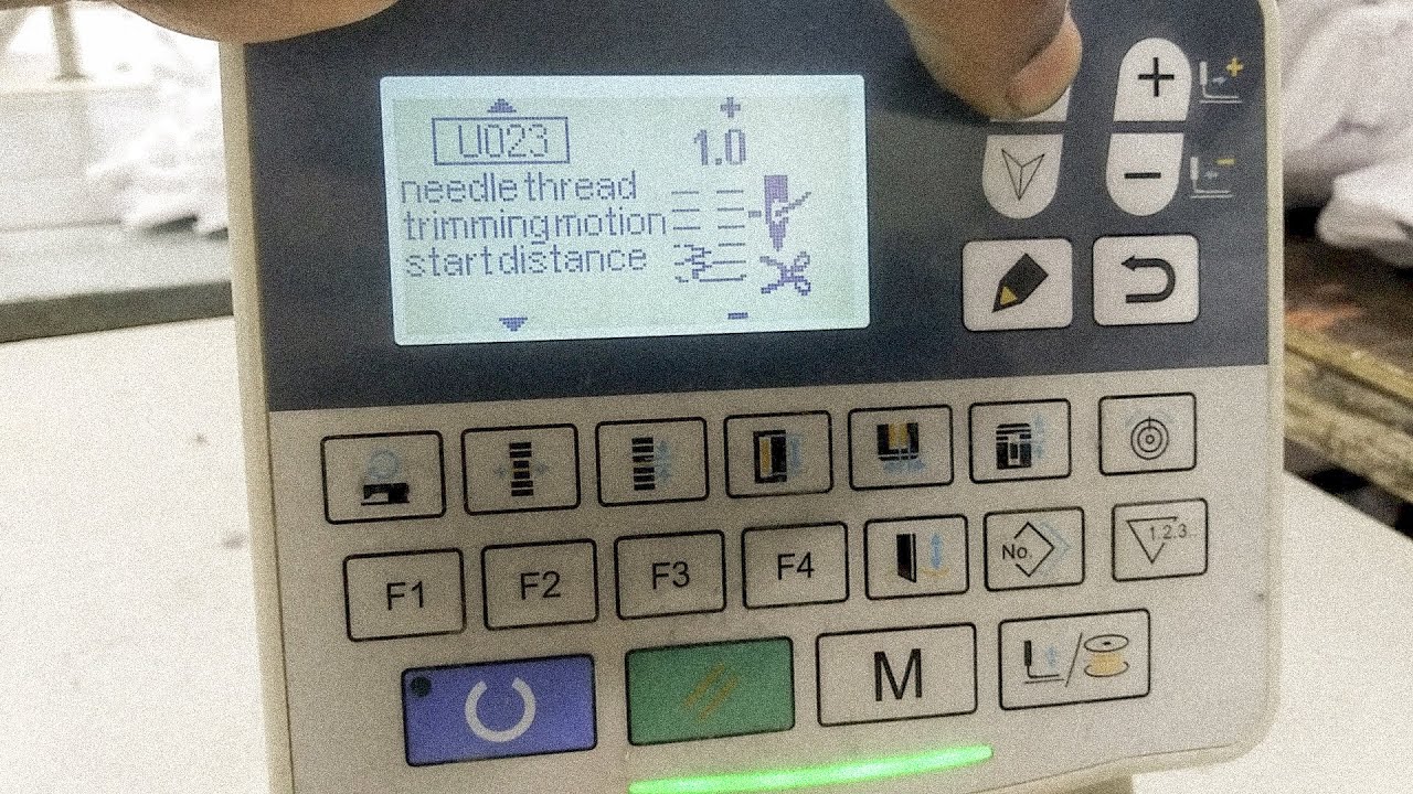Supreme Sewing machine program setting | Hold Adjustment | Hook timing ...