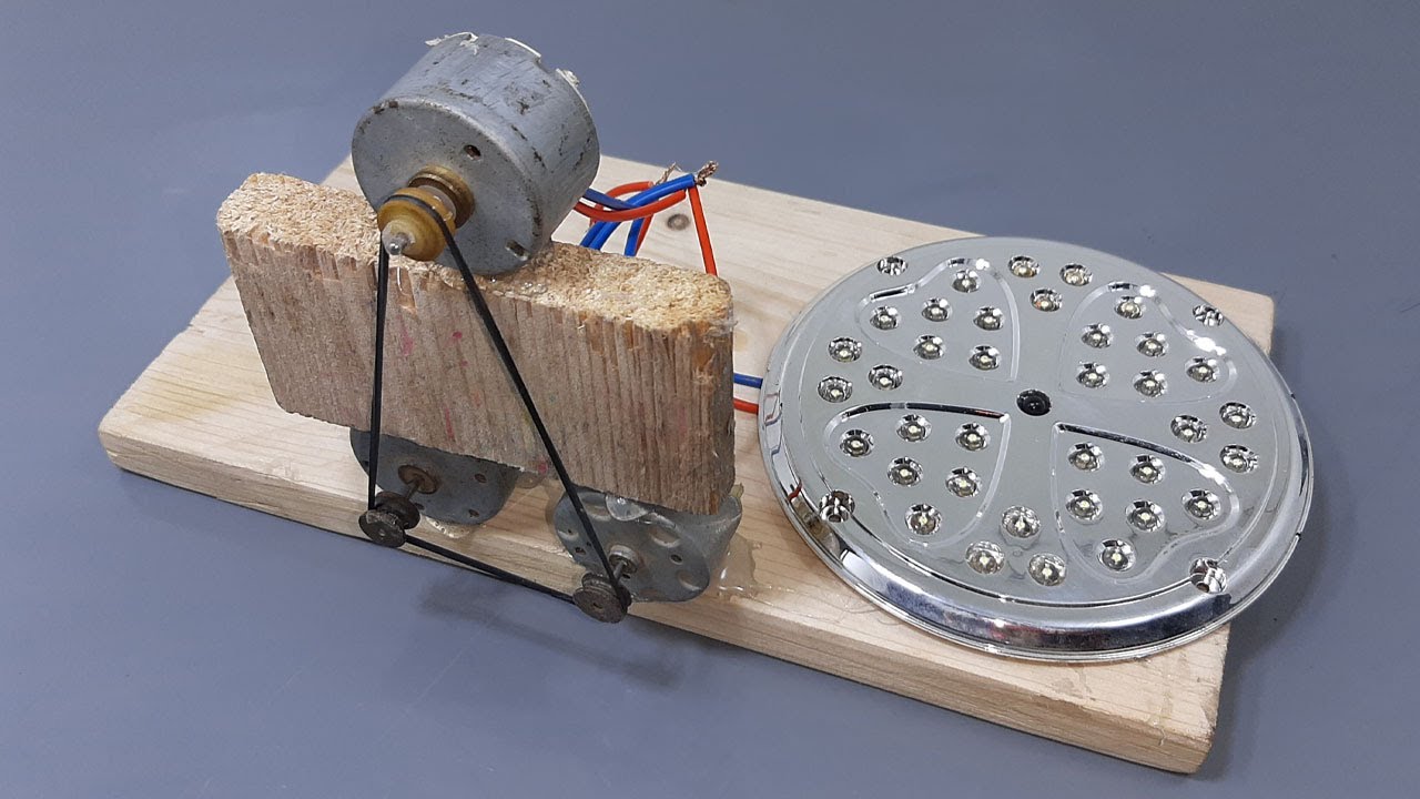 100% Free Energy Fan Device with Magnet & dc Motor Science Experiment ...