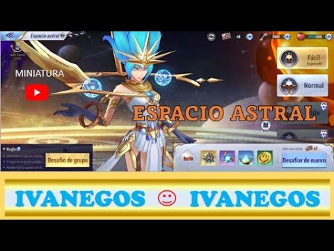 El espacio astral en Saint Seiya Awakening - YouTube