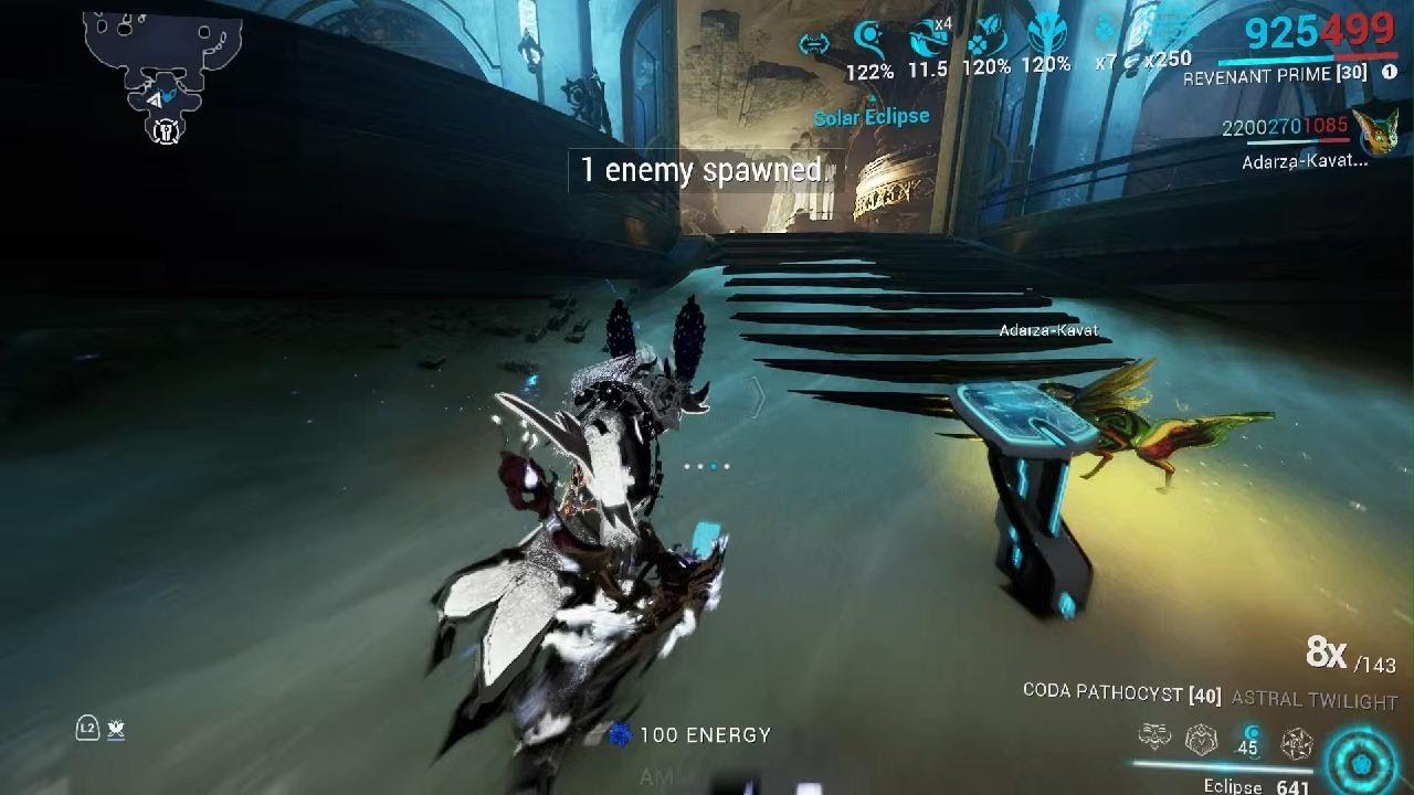 Warframe Coda Pathocyst kill a Juggernaut 225 lvl in 1 hit. - YouTube