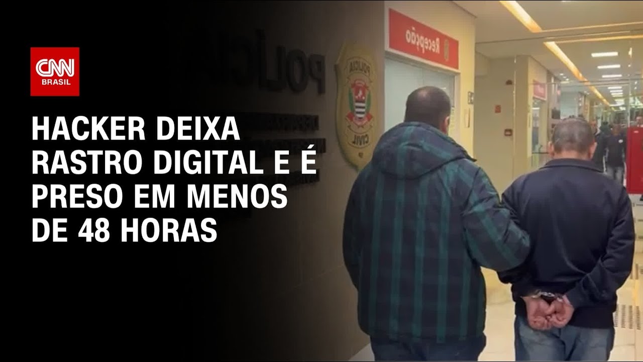 Hacker deixa rastro digital e é preso em menos de 48 horas | CNN PRIME ...