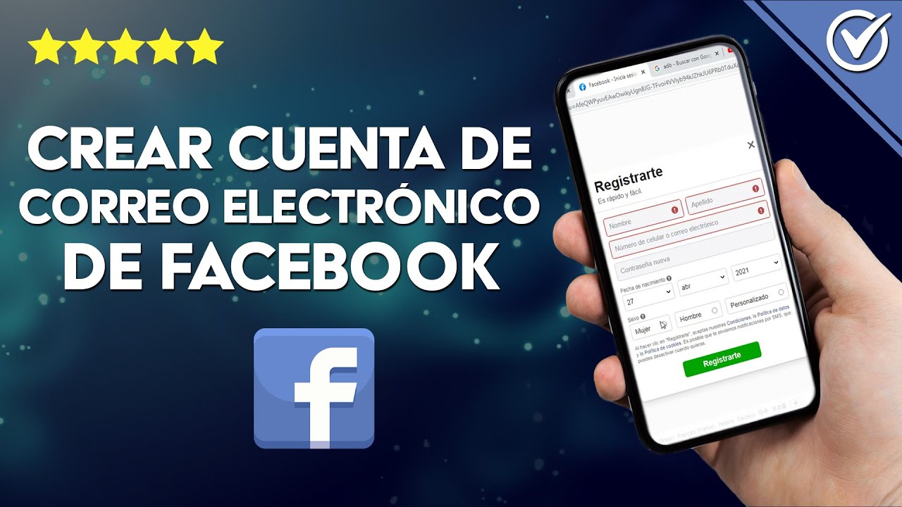 Cómo Crear una Cuenta o Dirección de Correo Electrónico de Facebook ...
