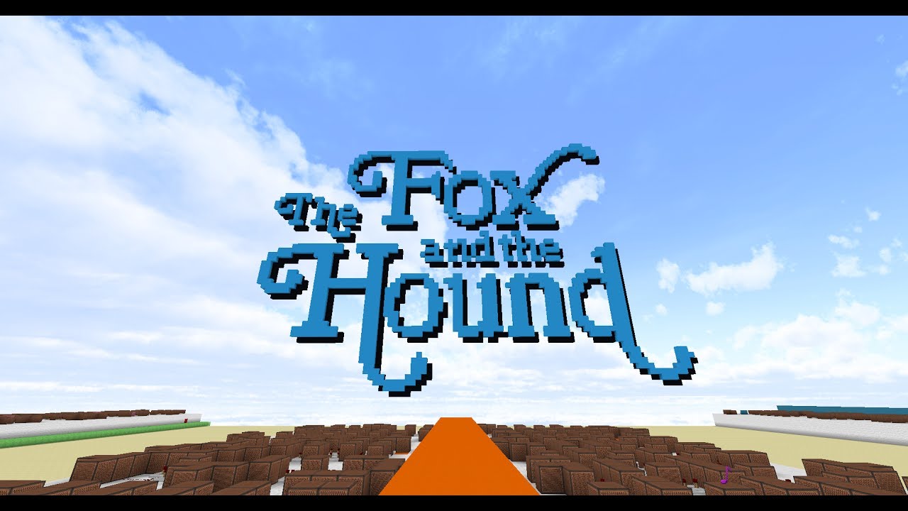 The Fox and the Hound - Best of Friends [Minecraft Noteblocks] - YouTube