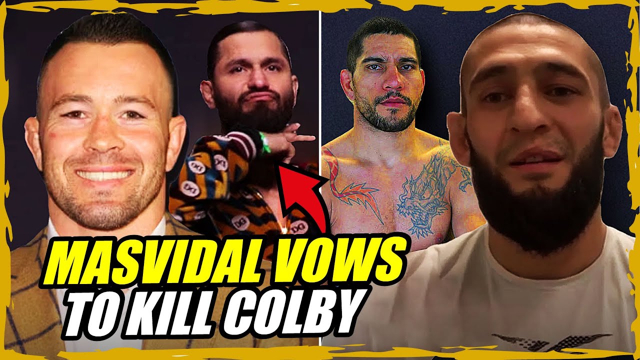 Khamzat Chimaev outrageous claims about Pereira II Masvidal vows to Kill Covington - YouTube
