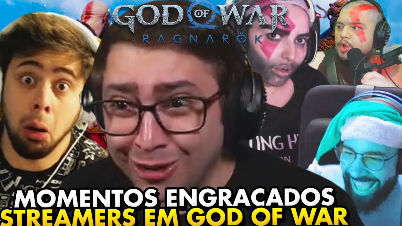 streamers jogando God Of War Ragnarok (CLIPS ENGRAÇADOS) - YouTube