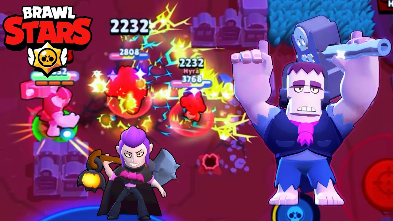MY NEW GAME IS BRAWL STARS - CHARACTER FRANK - YouTube