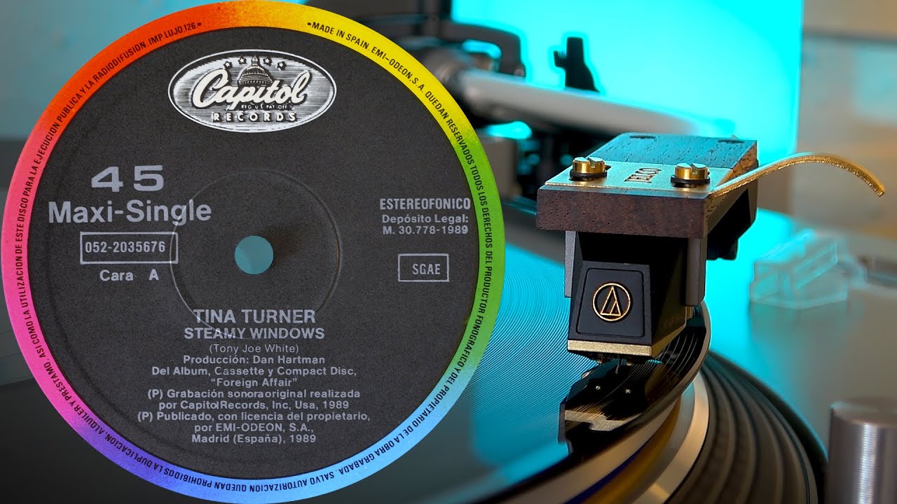 Tina Turner - Steamy Windows - 12-inch Vinyl - AT-ART9XA - YouTube Music