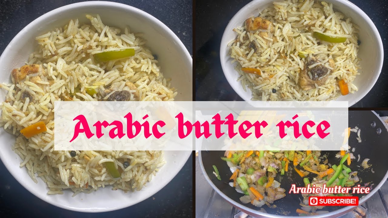 Arabic butter rice 😋🤤|chicken 🍗#chicken | #butterrice #arabicbutterrice ...