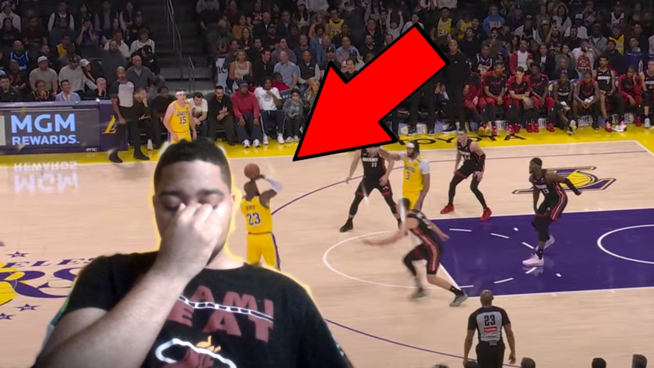 LeBron made me cry and rage.. Miami Heat vs Los Angeles Lakers Full ...
