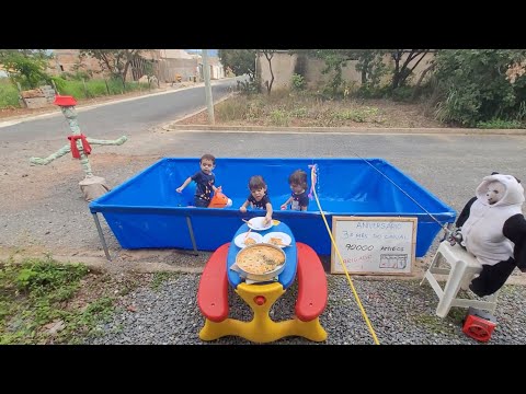 ANIVERSÁRIO DE 3 MESES DO CANAL. OS TRIGÊMEOS AJUDARAM A FAZER TORTA SALGADA PARA COMEMORAR