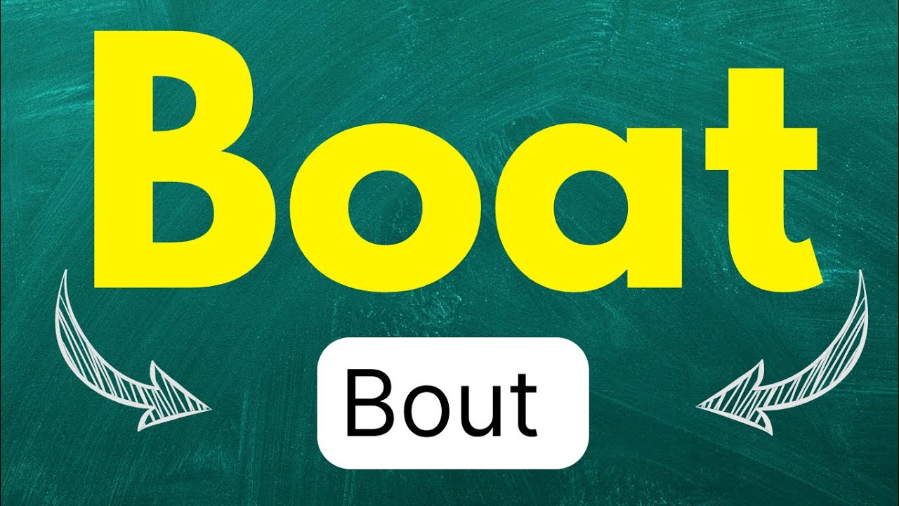Cómo pronunciar: 'Boat' 'Barco' 'Lancha' 'Embarcación' en inglés ...