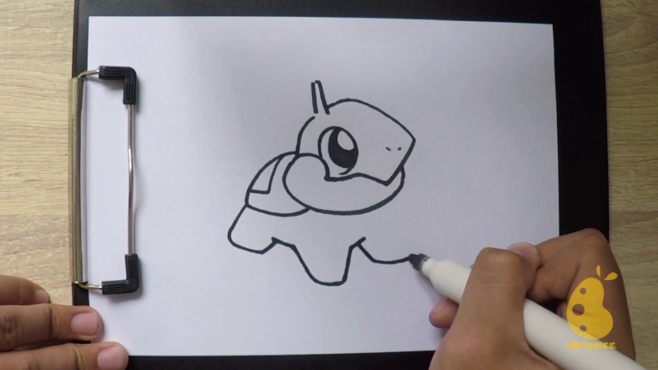 How to Draw turtwig - YouTube