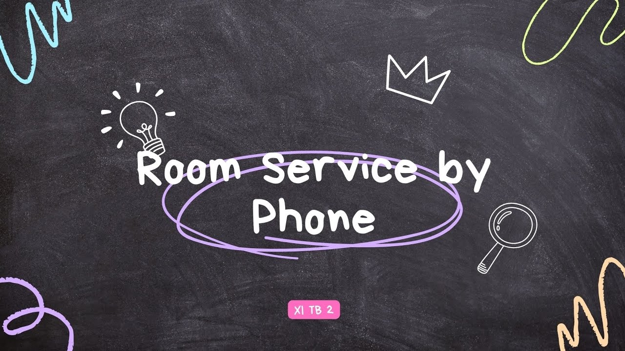 Room Service by Phone - YouTube