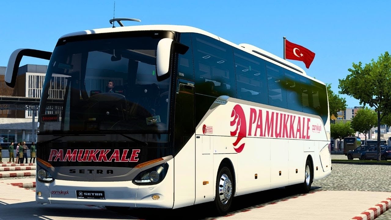 Turkey Map & Terminals // Tekirdağ - Kırklareli Trip | Setra S516 HD ...