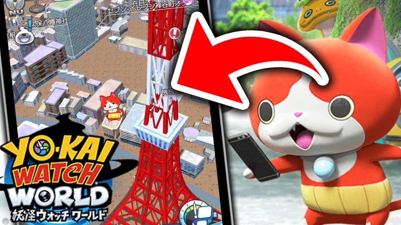 YO-KAI WATCH RENCONTRE POKÉMON GO ? YO-KAI WATCH WORLD ! - YouTube