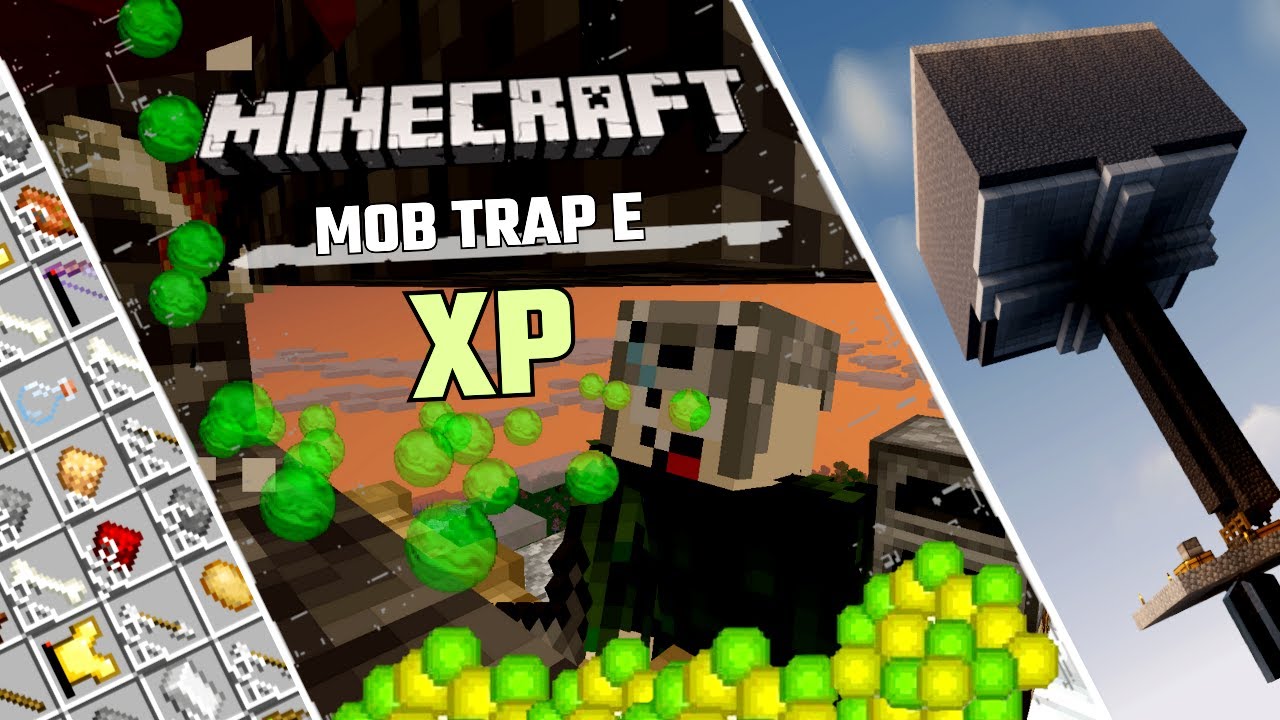 Como fazer FARM DE MOB TRAP E XP fácil MINECRAFT 1.21+ - YouTube
