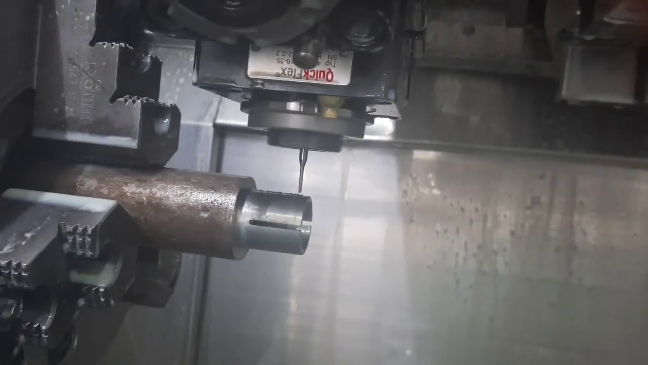SLOT ON OD IN TURNING MACHINE | TMC | LATHE - YouTube