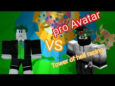 Racing random player roblox fight AS A PRO AVATAR - YouTube