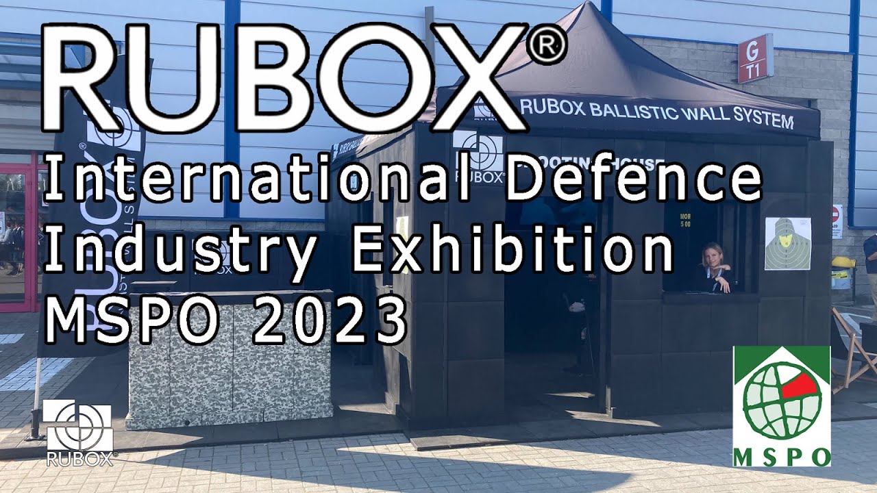 Bullet Traps - RUBOX Ballistic Wall System at MSPO 2023 - Kielce ...
