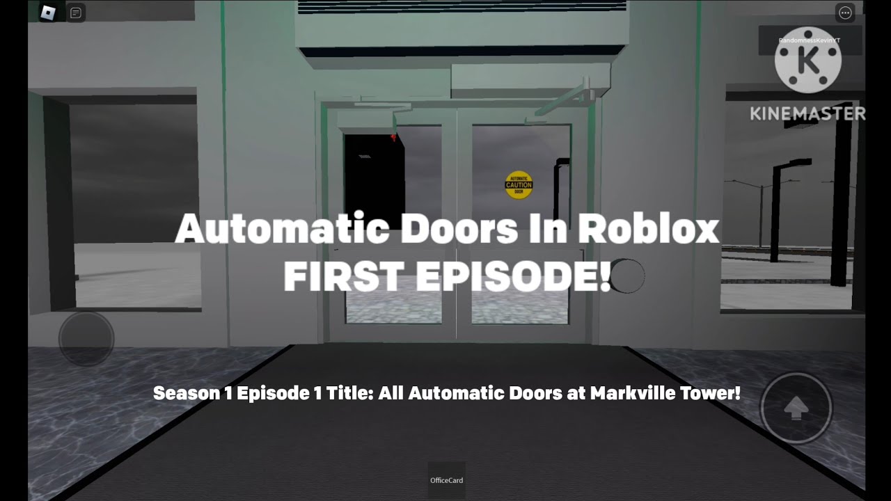 All Automatic Doors at Markville tower - Automatic Doors in Roblox S1 ...