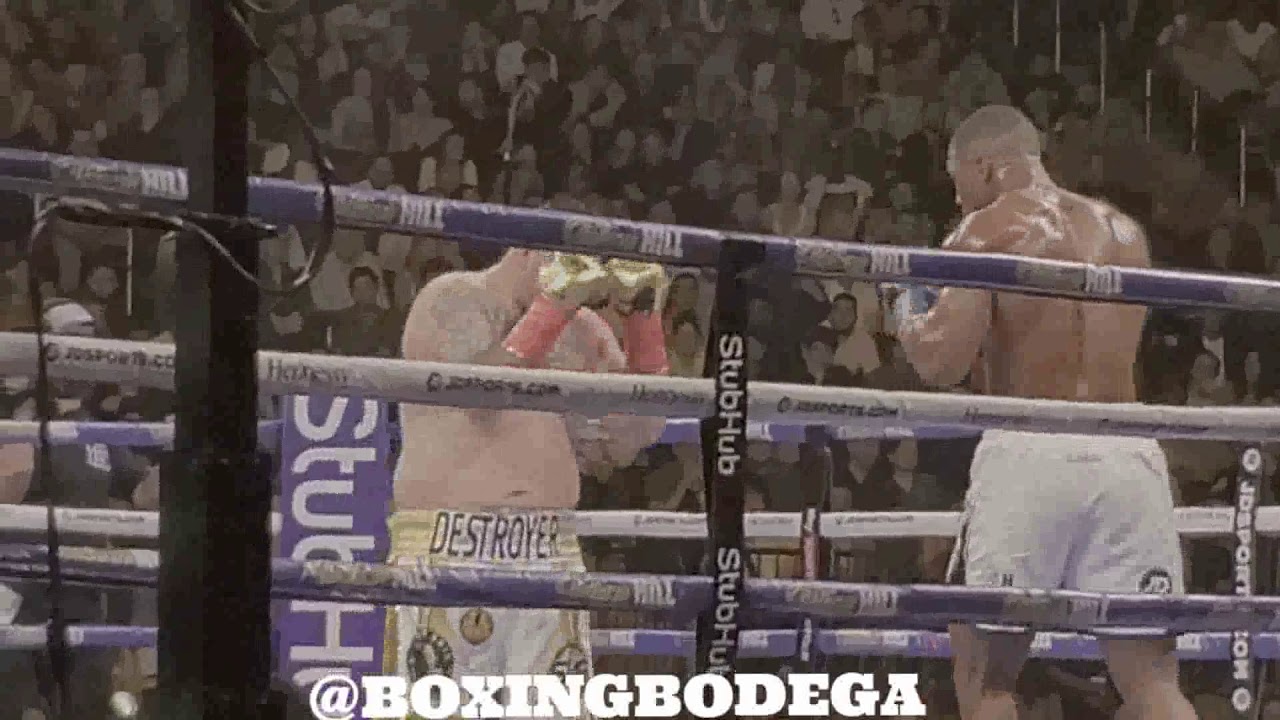 Joshua vs Ruiz, 3rd Knockdowns! #JoshuaRuiz - YouTube
