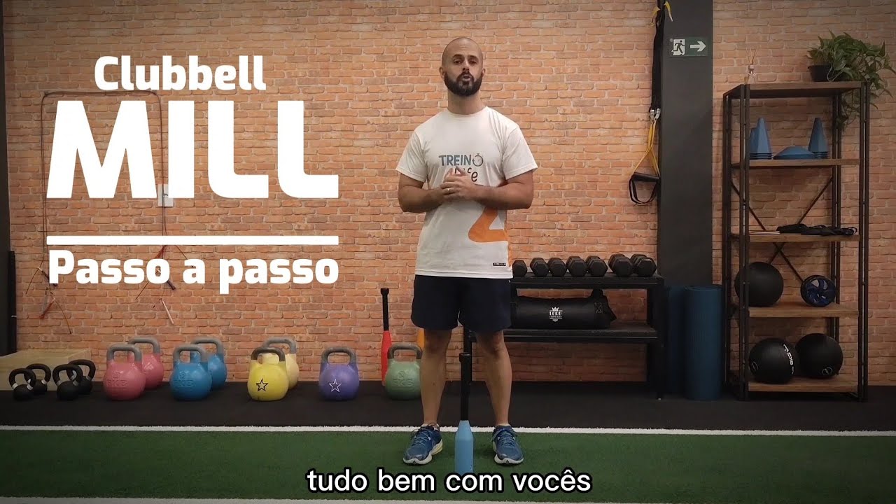 Passo a passo para a realização do Clubbell Mill - YouTube