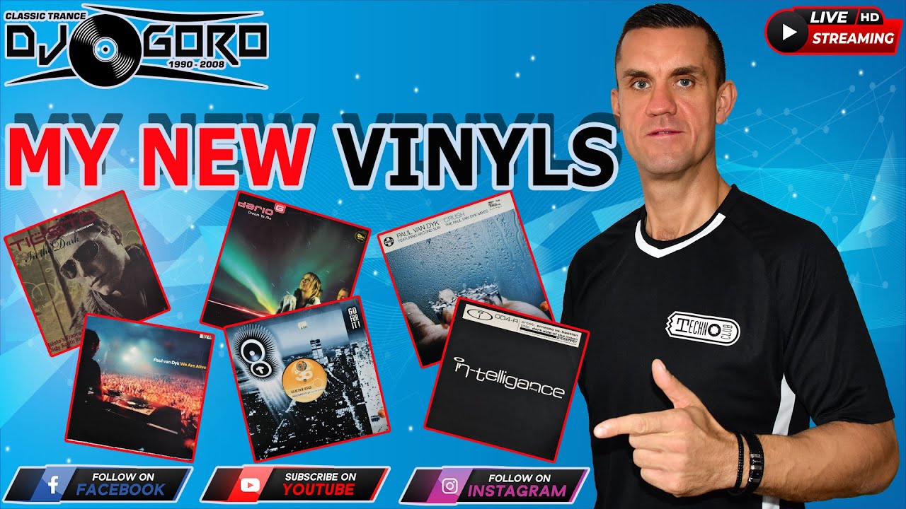 MY NEW VINYLS // CLASSIC TRANCE // MIXED BY DJ GORO - YouTube
