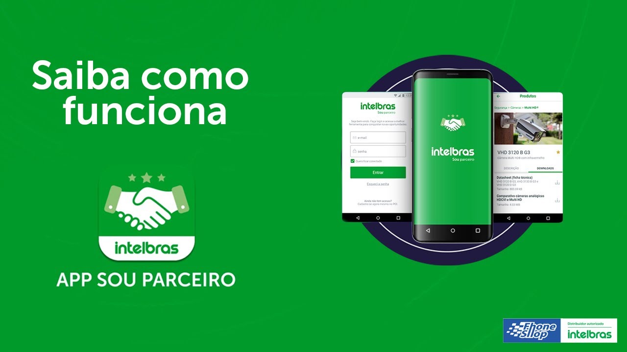 Saiba como funciona o App Sou Parceiro intelbras - YouTube