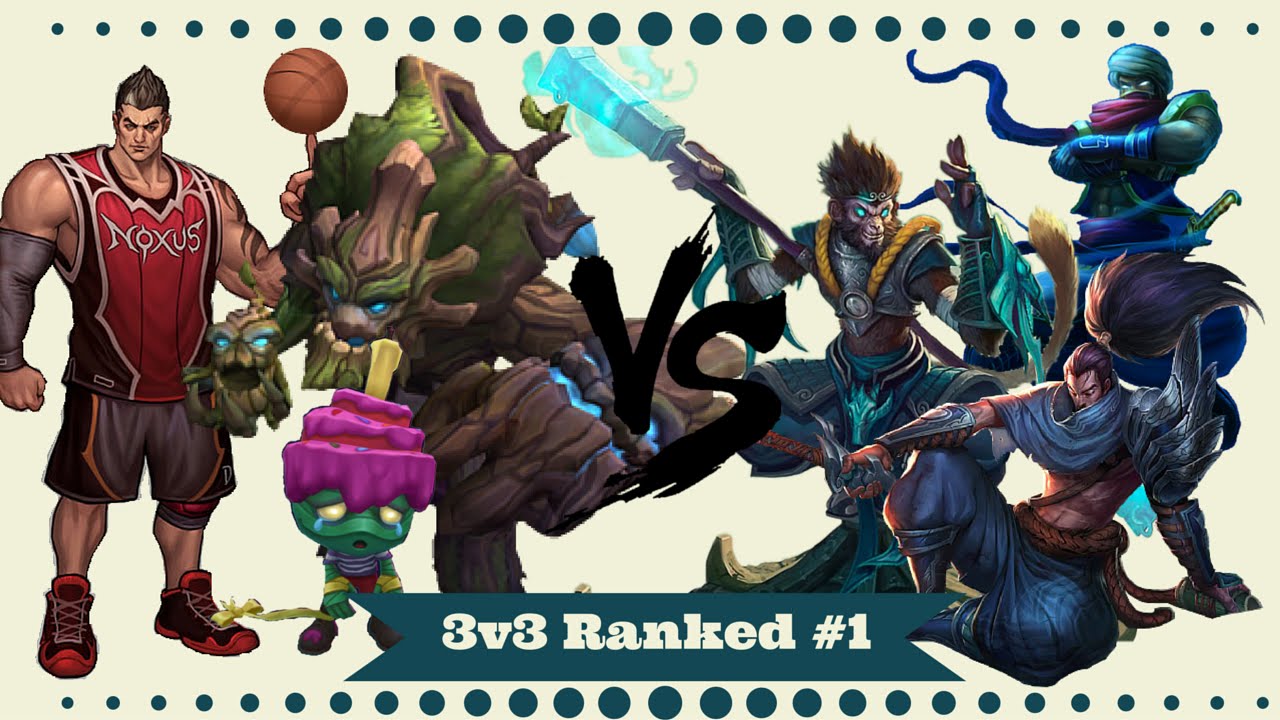 3v3 Ranked #1 - League of Legends Gameplay ITA - YouTube