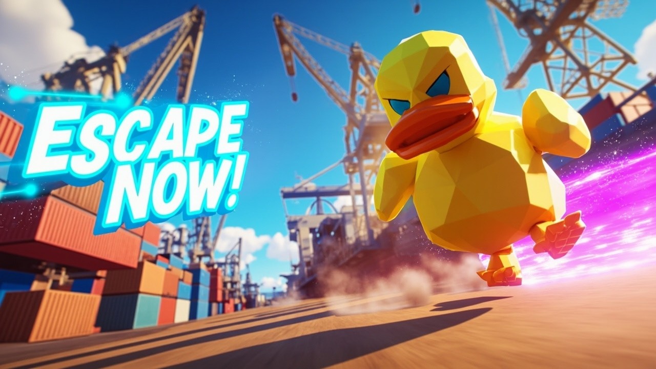 ROBLOX Shipyard Escape: Yellow Duck’s Epic Parkour Obby Escape ...