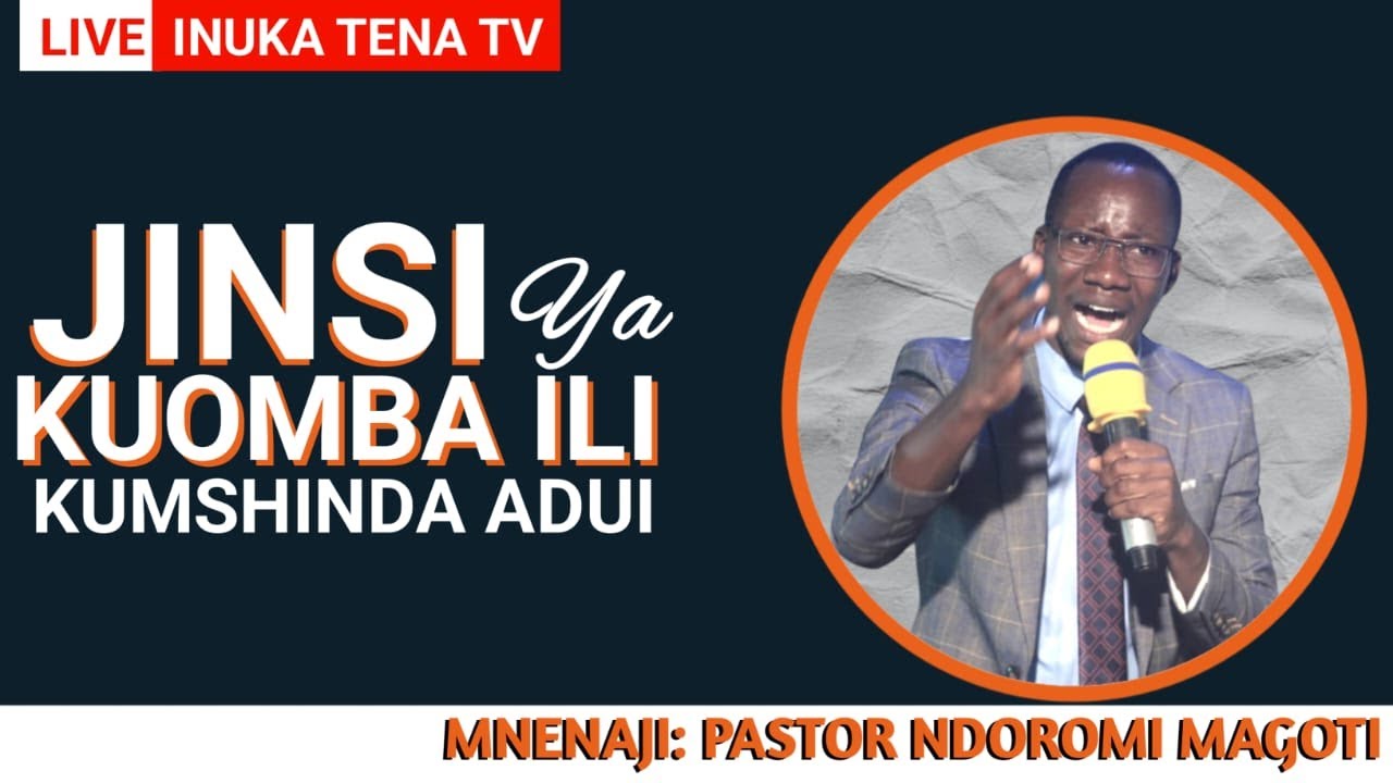 🔴 #LIVE : JINSI YA KUOMBA ILI KUMSHINDA ADUI SEHEMU YA KWANZA || PR ...