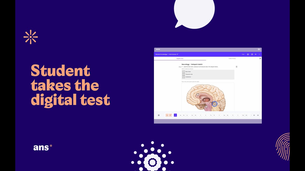 How to Take a Test as a Student in Ans? - YouTube