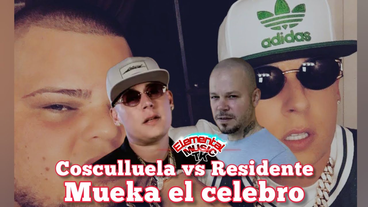 Mueka el celebro Cosculluela vs Residente Quien ganó el primer Round el ...