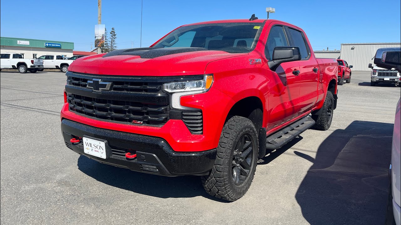 2023 Chevrolet Silverado 1500 Z71 LT Trail Boss 4x4: Start Up, Exterior ...