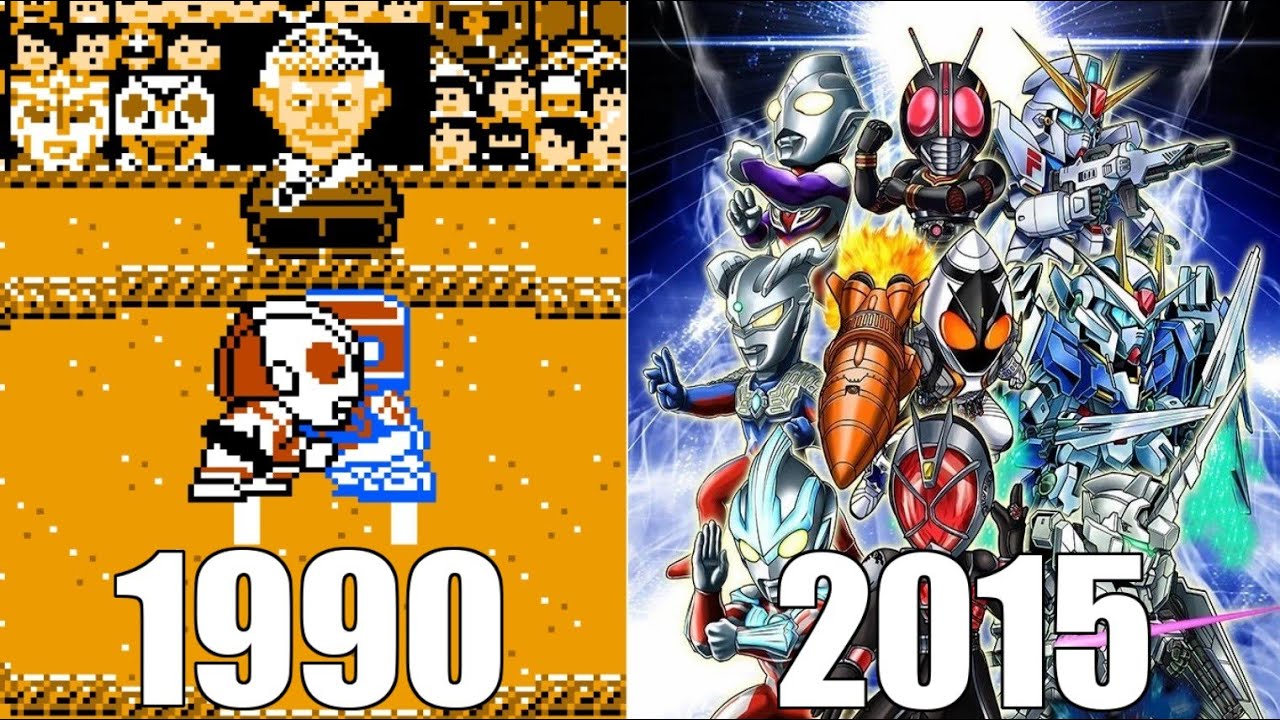 Evolution of The Great Battle Games [1990-2015] - YouTube