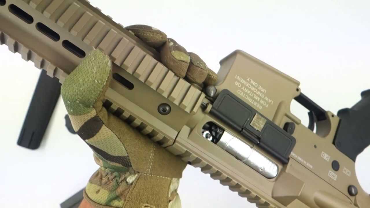 M4 MK-10 Full Metal Tan CLASSIC ARMY CA096M-T - YouTube