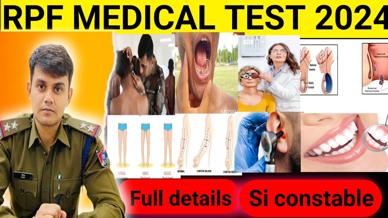 Rpf medical test video | rpf constable medical test। rpf medical test ...