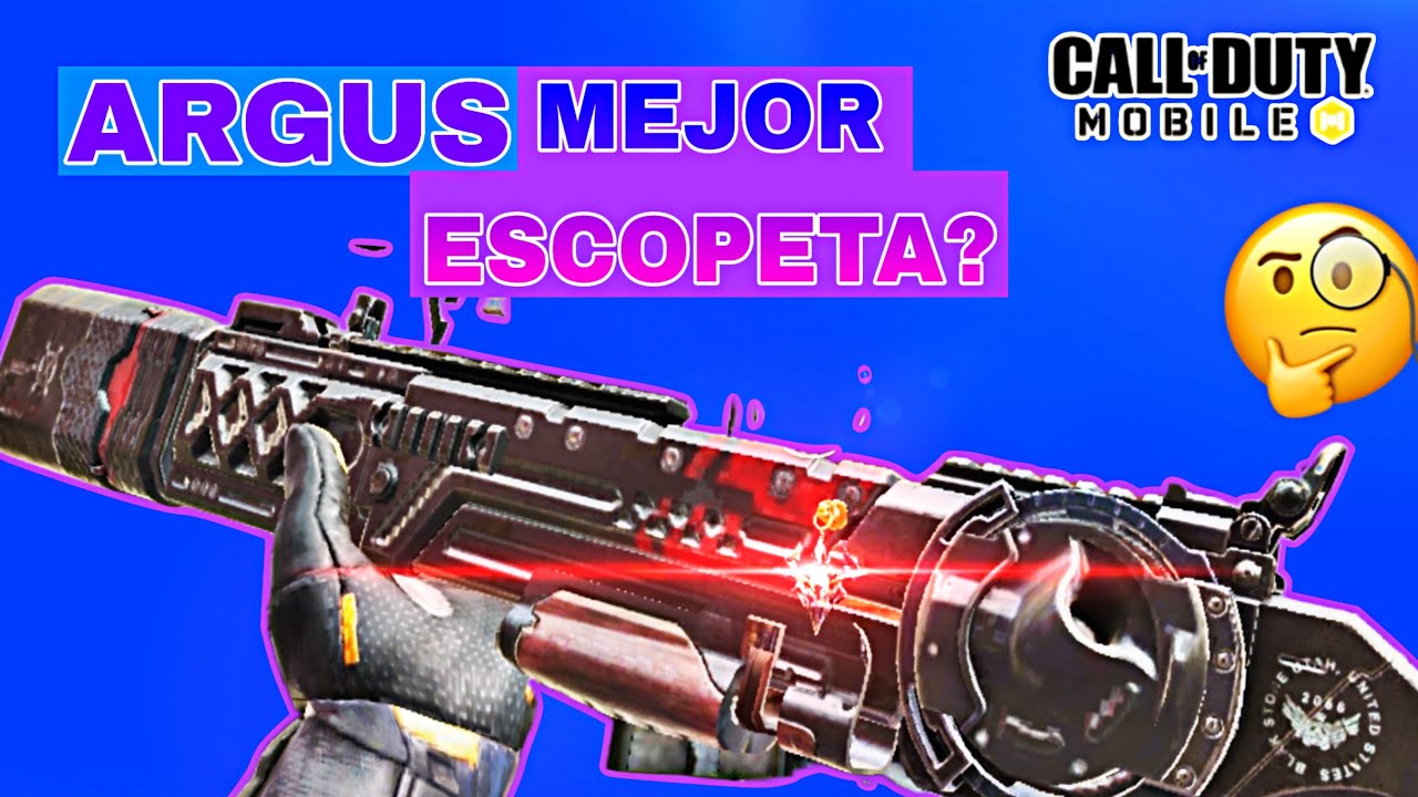 CON ESTA ESCOPETA REMONTAS PARTIDAS ☠️ (ARGUS) /CALL OF DUTY MOBILE ...