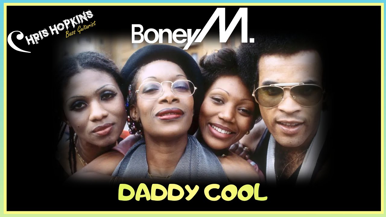 EP 24 Boney M - Daddy Cool - Bass Cover (Includes onscreen and ...